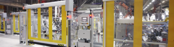 Machine guarding doors for automated processes, robot and laser welding Machine guarding doors for automated processes, robot and laser welding